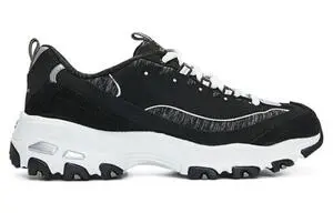 Sketchers D'lites "black" Sneakers - Black/white
