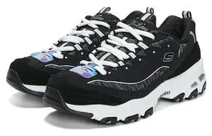 Sketchers D'lites "black" Sneakers - Black/white