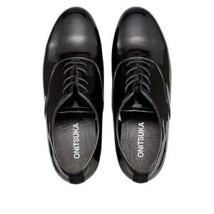 Onitsuka Tiger Wedge-o Lace Up Shoes - Black