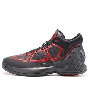 Adidas D Rose High Top Sneakers - Black/red