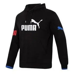PUMA Logo Power Training Hoodie - Black
