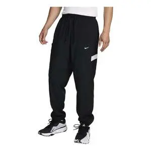 Nike Icon Woven Basketball Pants Asia Sizing 'black White - Black/black/white