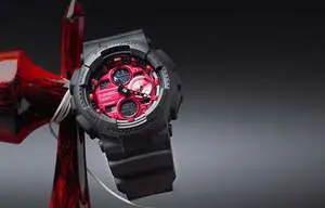 Casio G-shock Analog-digital Watch - Black/red
