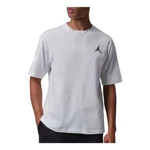 JORDAN Embroidered Jumpman T-shirt 'white Black - White/black