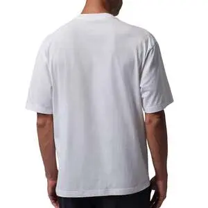 JORDAN Embroidered Jumpman T-shirt 'white Black - White/black