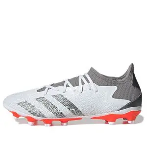 Adidas Predator Freak.3 Multiground Football Boots - White/grey/red