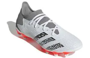 Adidas Predator Freak.3 Multiground Football Boots - White/grey/red