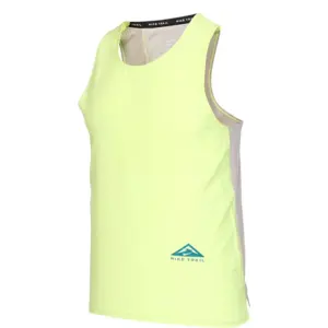 Nike Dri-fit Rise 365 Trail Running Tank Top - Yellow