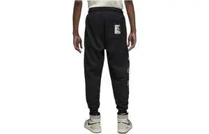 JORDAN Flight Mvp Fleece Trousers 'black Sail - Black/sail