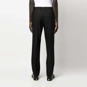 Off-White Casual Solid Color Trousers
