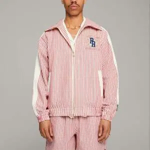 PUMA Striped Zip-up Track Jacket - Red
