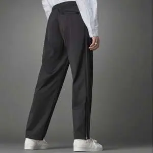 Adidas Originals Fb Loose Tp Solid Color Retro Sports Pants/trousers/joggers Black - Multi-color