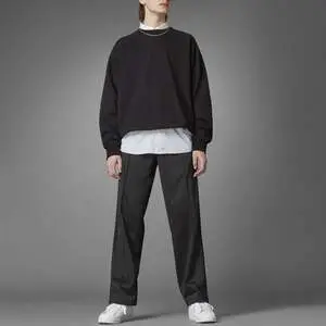 Adidas Originals Fb Loose Tp Solid Color Retro Sports Pants/trousers/joggers Black - Multi-color