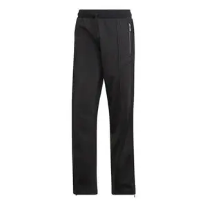 Adidas Originals Fb Loose Tp Solid Color Retro Sports Pants/trousers/joggers Black - Multi-color