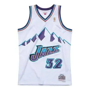 Mitchell & Ness Utah Jazz 1996-97 Karl Malone Swingman Jersey - None