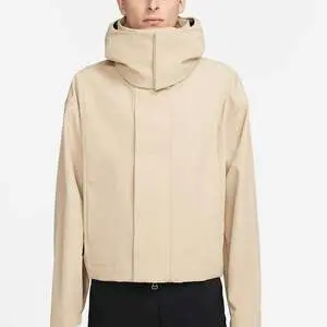 Nike X Mmw Crossover Solid Color Zipper Hooded Jacket