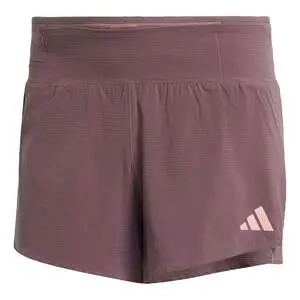 Adidas Adizero Running Gel Shorts - Shadow Fig