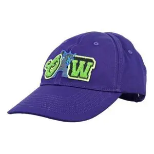 Off-White Logo Patch Baseball Cap - Purple