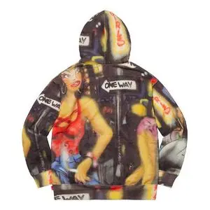 Supreme X Lady Pink Hooded Sweatshirt
