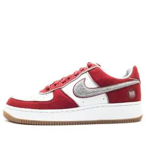 Nike Force 1 Low Supreme I/o "manhattan - Red/silver/white