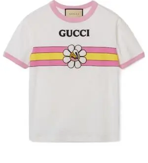 Gucci Cotton Jersey Printed T-shirt