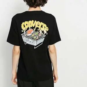 CONVERSE Pattern Casual Sports Short Sleeve