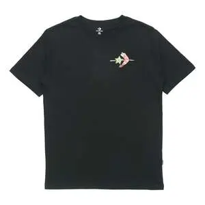 CONVERSE Graphic Print T-shirt - Black