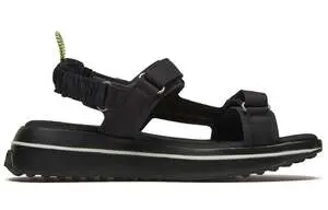PUMA Future Rider Sandals With Braided Straps And Elasticated Detail - Black