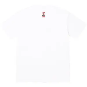 Supreme X Ducati Bike T-shirt 'white Red Black