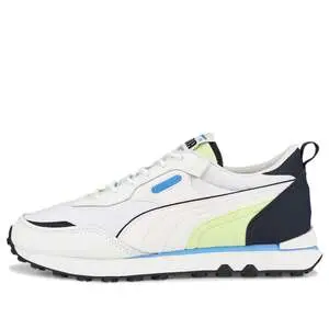 PUMA Rider Fv Ultra Casual Footwear - White/blue/green