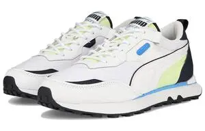 PUMA Rider Fv Ultra Casual Footwear - White/blue/green