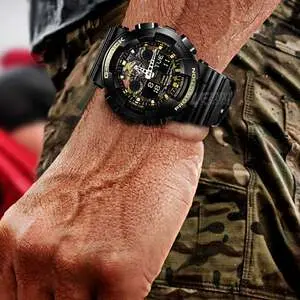 Casio G-shock Analog-digital Camouflage Watch