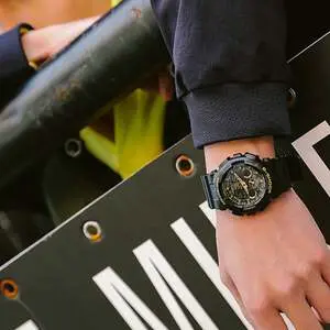 Casio G-shock Analog-digital Camouflage Watch