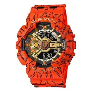Casio G-shock Analog-digital Watch - Blackorange