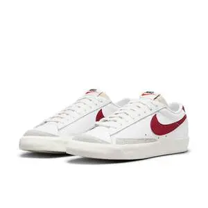 Nike Blazer Low '77 Vintage Sneakers - White/red