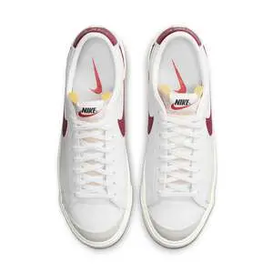 Nike Blazer Low '77 Vintage Sneakers - White/red