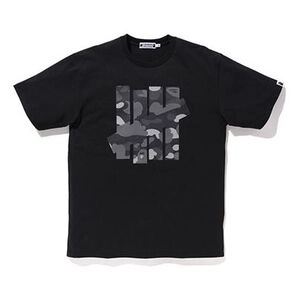A BATHING APE X Undefeated 5 Strikes T-shirt - Black