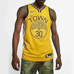 Nike Golden State Warriors Stephen Curry "the Town" Jersey