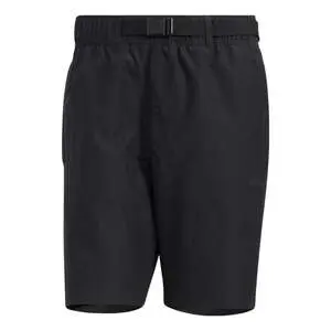 Adidas Belt Detail Straight Shorts - Multi-color