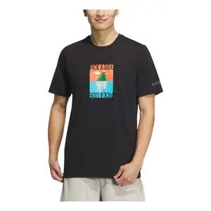 Adidas Polygiene Graphic T-shirt Asia Sizing - Black