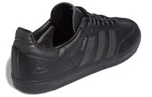 Adidas Pharrell X Humanrace Samba "black Future" Sneakers - Black/black
