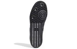 Adidas Pharrell X Humanrace Samba "black Future" Sneakers - Black/black