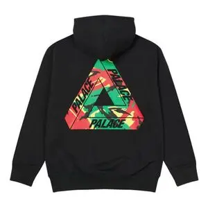 PALACE Logo Print Hoodie - Black