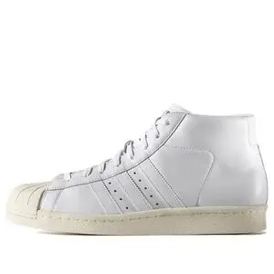 Adidas Originals Pro Model Vintage High Top Sneakers - White/chalk