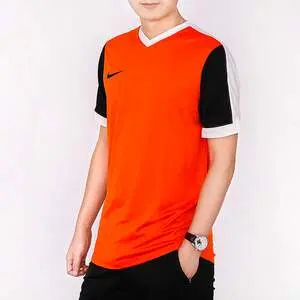 Nike Striker V Neck Jerseys 'orange White