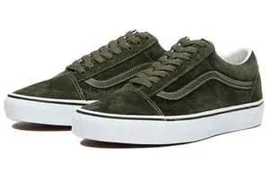 VANS Old Skool Pig Suede Sneakers - Green