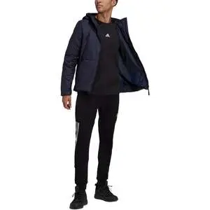 Adidas Hooded Insulated Jacket - Blue