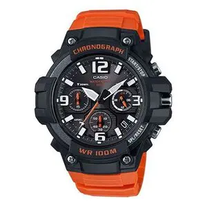 Casio Sports Chronograph Quartz Watch - Orange
