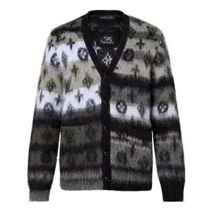 LOUIS VUITTON Monogram Mohair Cardigan - Multi-color