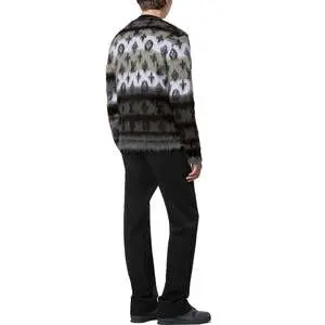 LOUIS VUITTON Monogram Mohair Cardigan - Multi-color